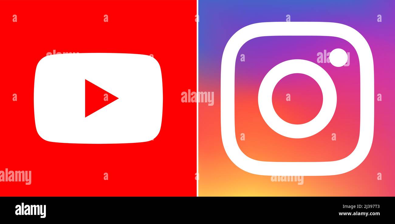 Youtube social media app icon Stock Vector Image & Art - Alamy