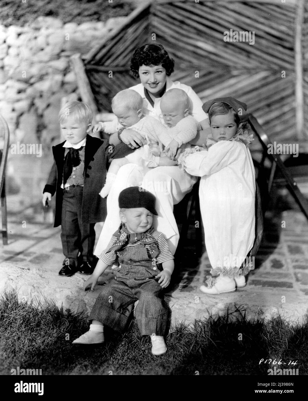 Miss Judge holding the Bing Crosby twins, Dennis Michael and Phillip ...