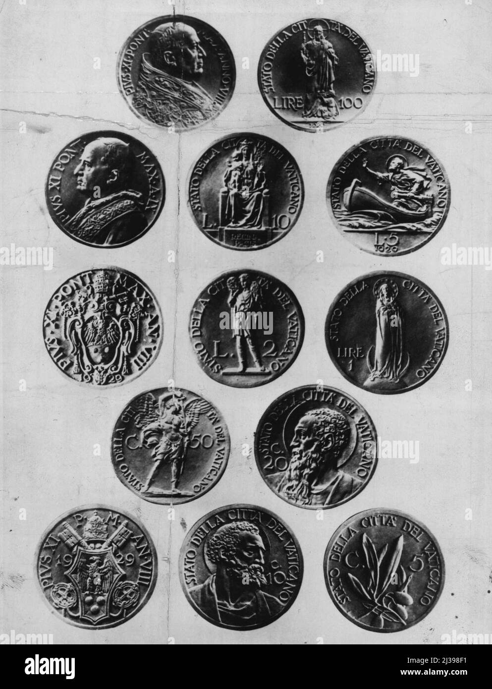 Coins of the Vatican Realm -- The various Coins of Copper, Nickel ...