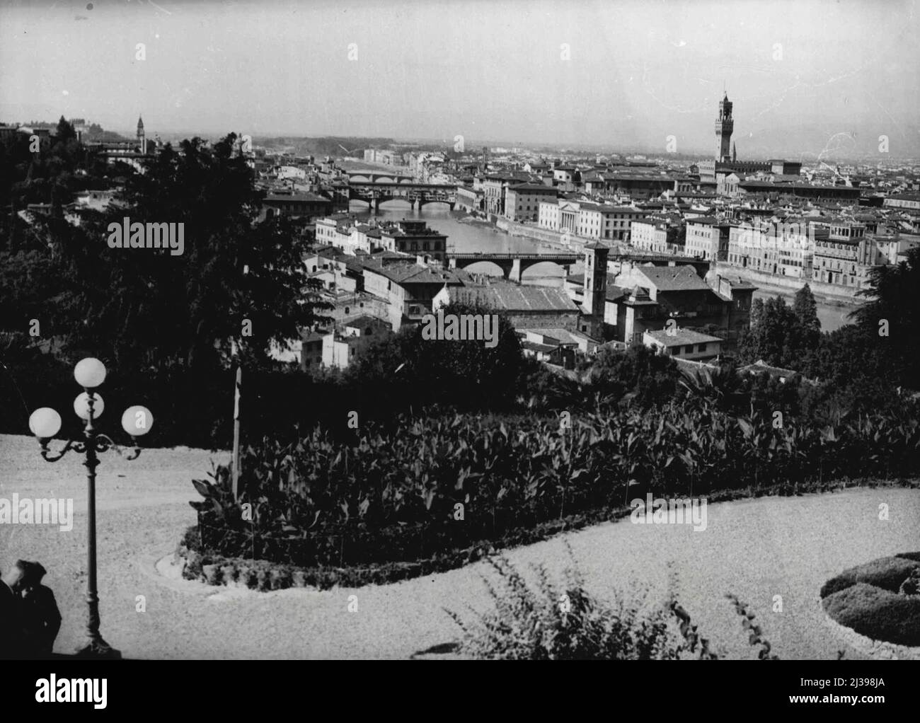 For coming leader visit to Italy. Overlooking the well positioned town ...