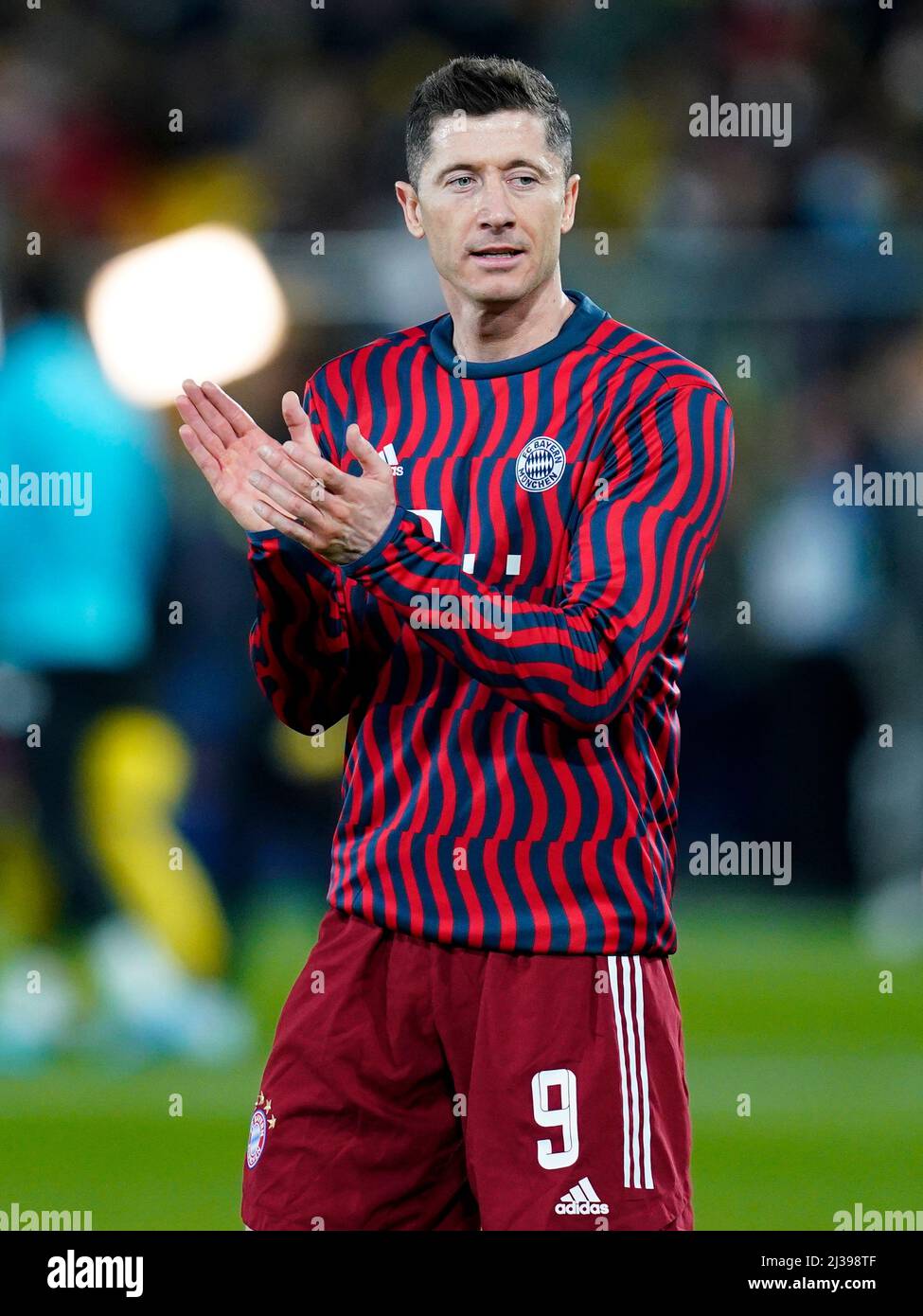 Robert Lewandowski of Bayern Munich during the UEFA Champions League ...