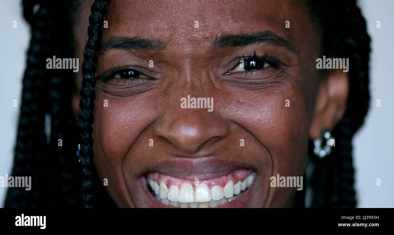 African black woman crying in despair. Depressed mood swings emotional ...