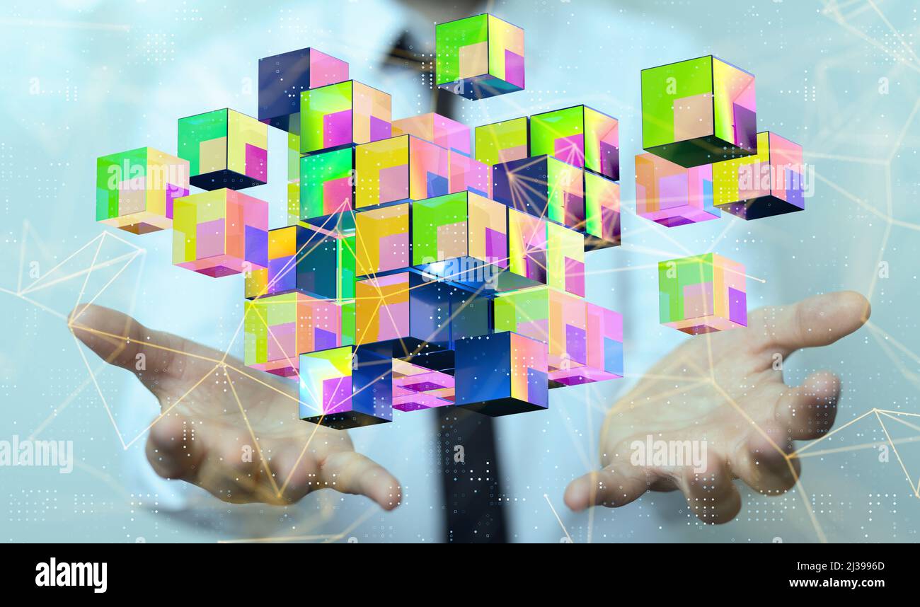 An illustration of Big data and artificial intelligence Stock Photo - Alamy An illustration of Big data and artificial intelligence Stock Photo - Alamy