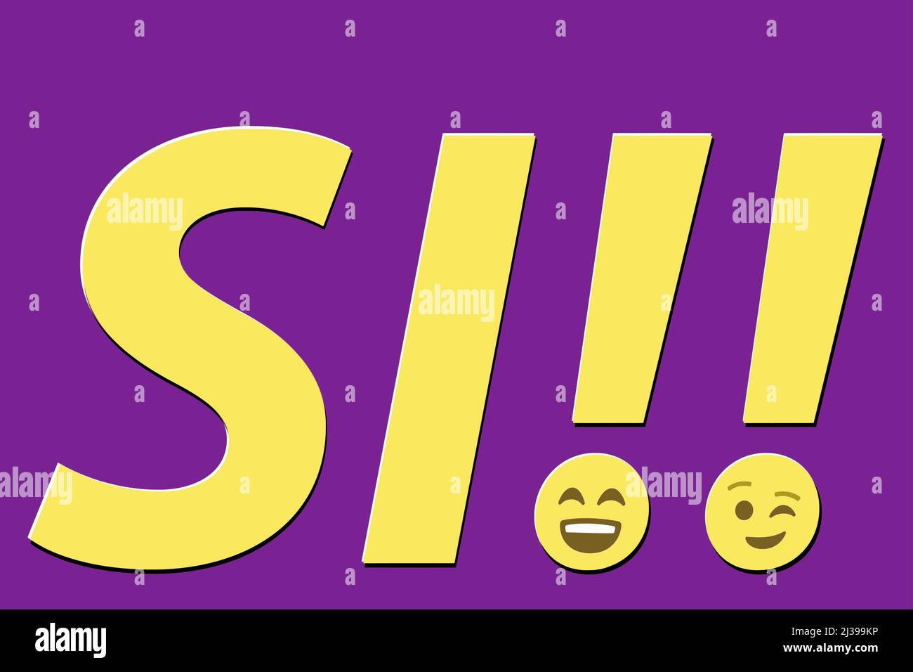 Cartoon emoticon exclamation mark character hi-res stock photography ...