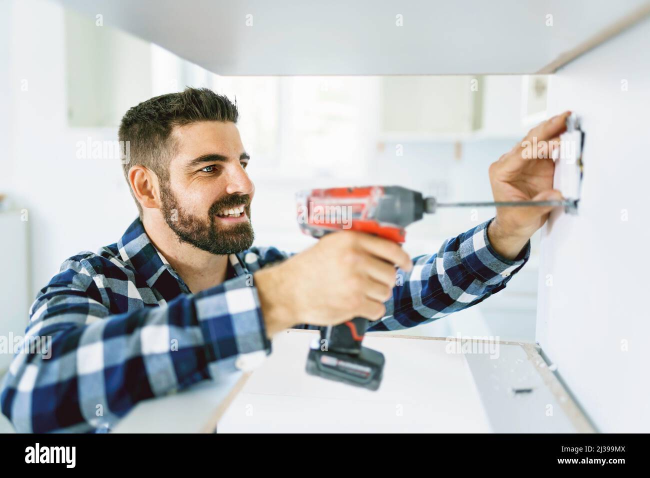 Electrician work plant hi-res stock photography and images - Alamy