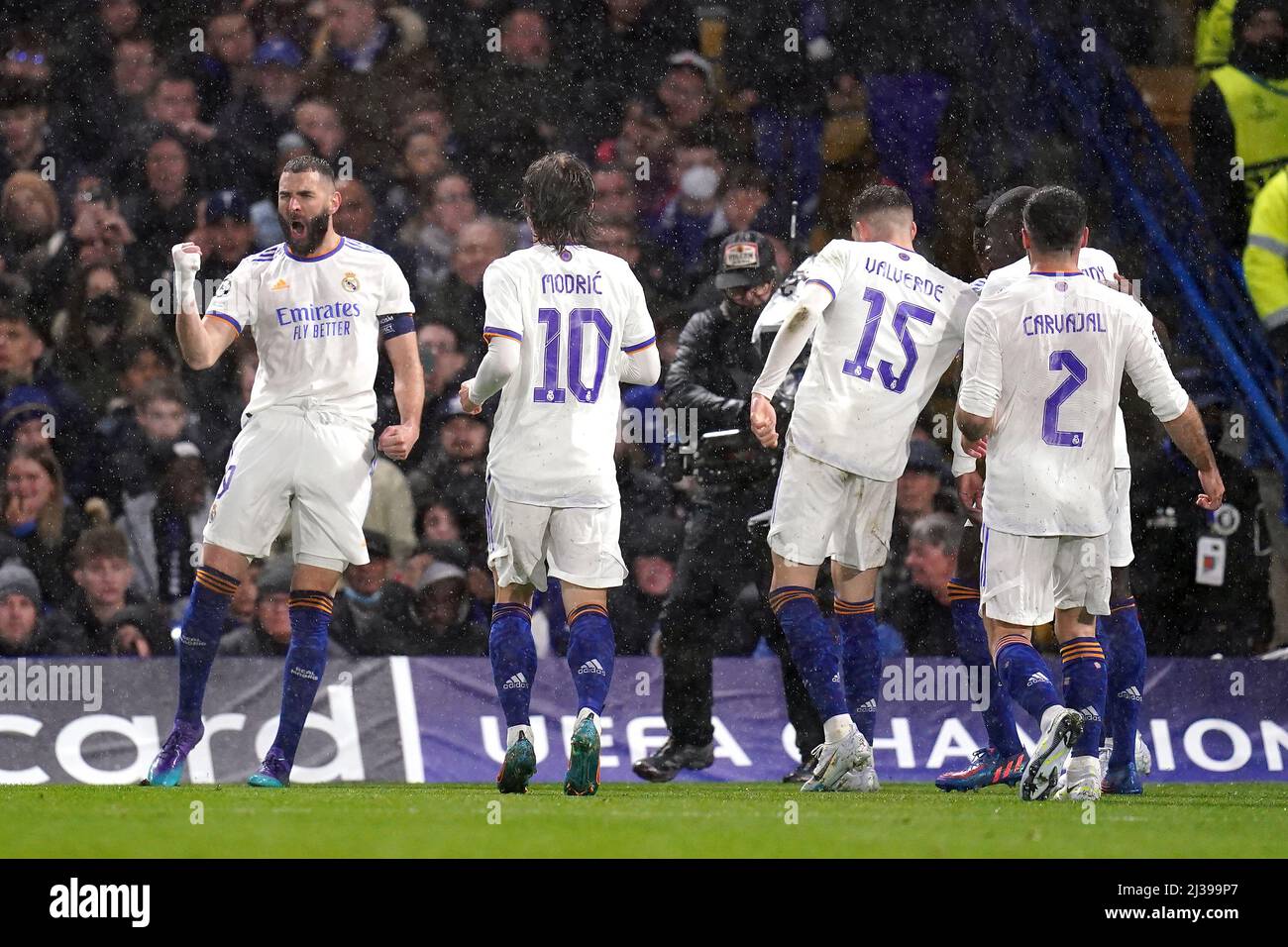 Karim benzema 2022 celebration hi-res stock photography and images - Alamy