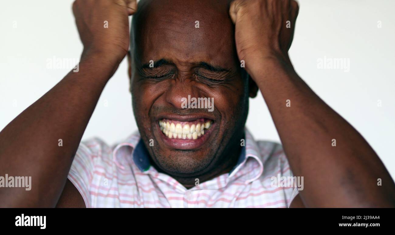 Stress reaction close up hi-res stock photography and images - Alamy
