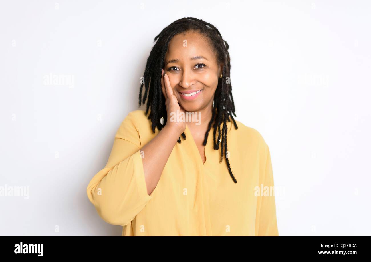 A nice Portrait of an african woman Stock Photo - Alamy