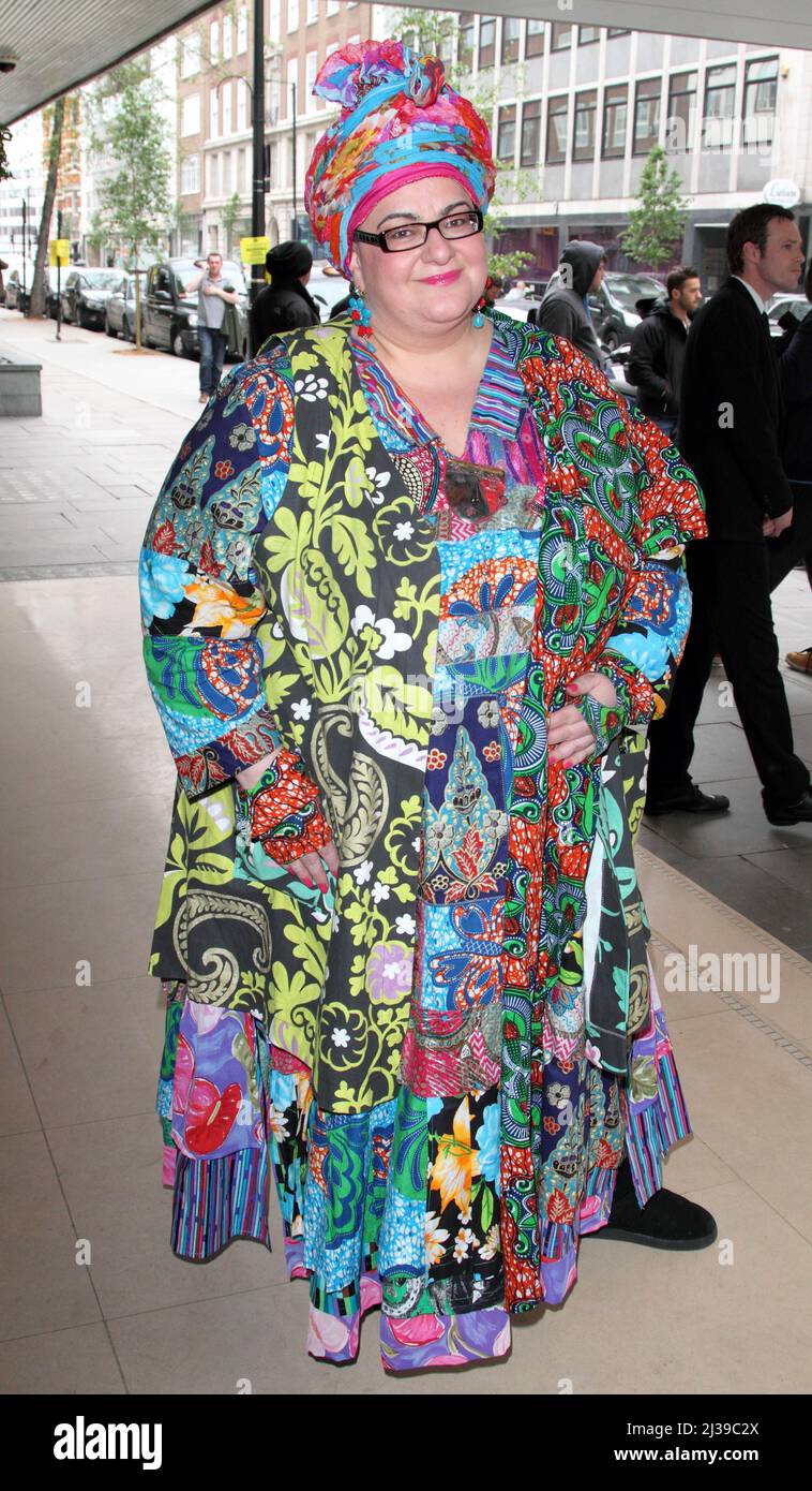 London, UK. Camilla Batmanghelidjh at The HUB Mad Hatters Silent ...