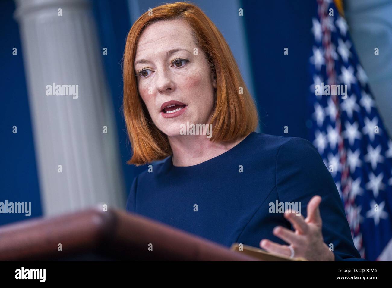 Jen psaki msnbc hi-res stock photography and images - Alamy