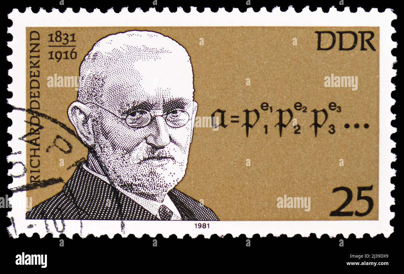 Dedekind hi-res stock photography and images - Alamy