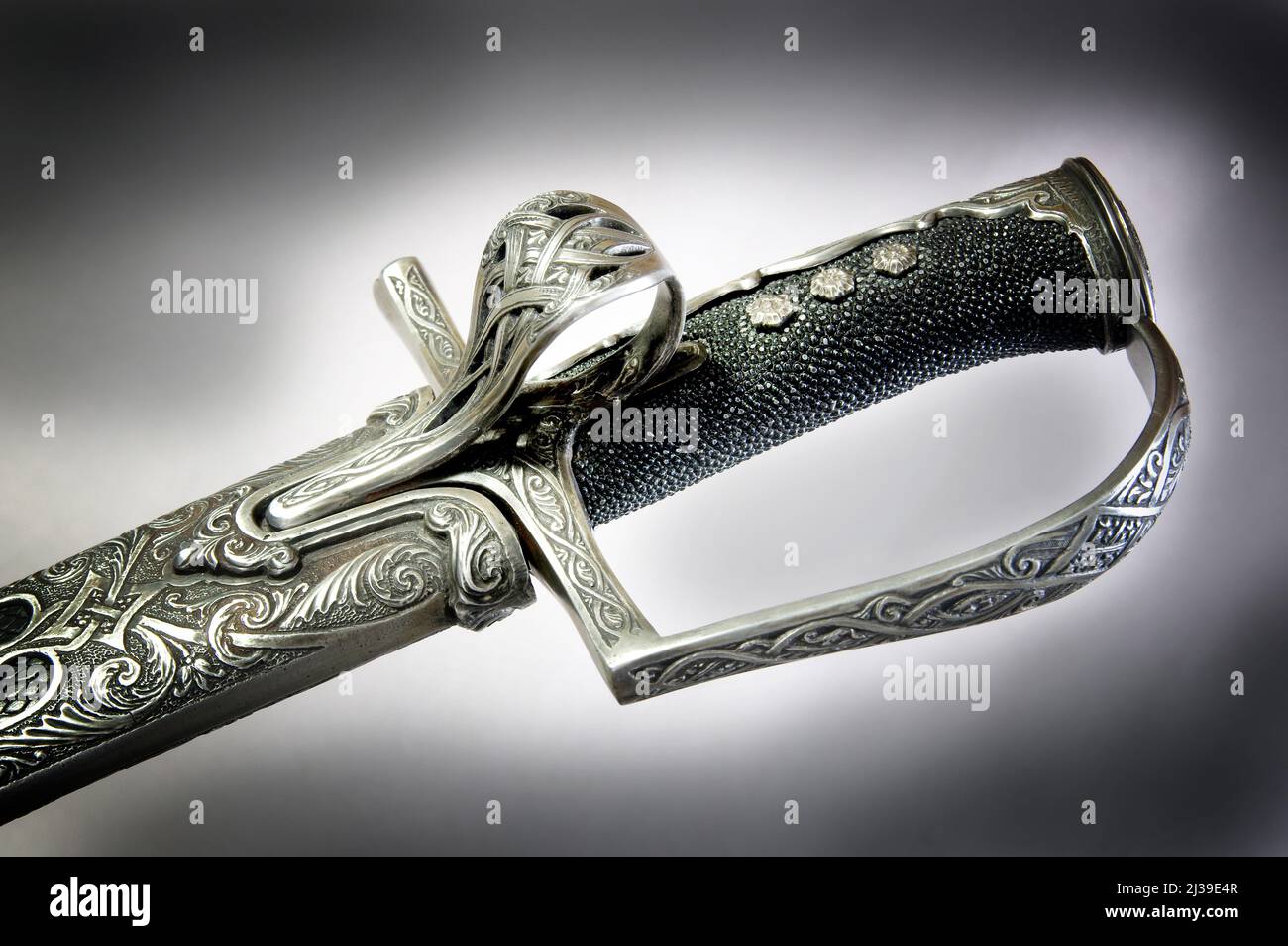 Ancient sabre. A smart variant of the fighting weapon Stock Photo - Alamy