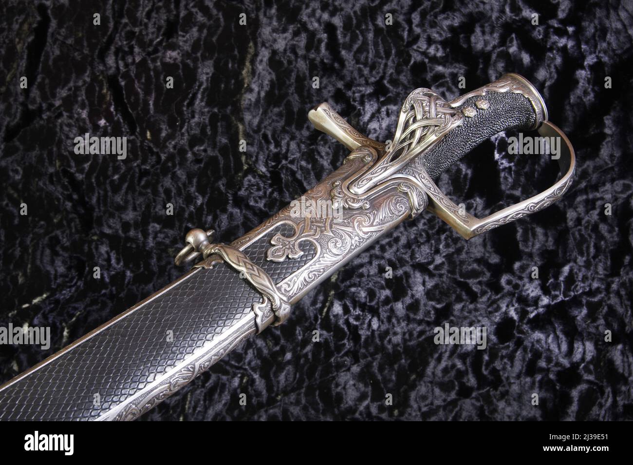 Ancient sabre. A smart variant of the fighting weapon Stock Photo - Alamy