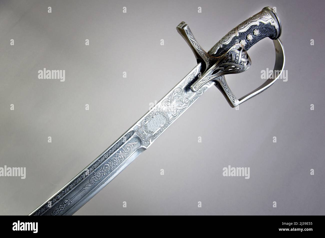 Ancient sabre. A smart variant of the fighting weapon Stock Photo - Alamy