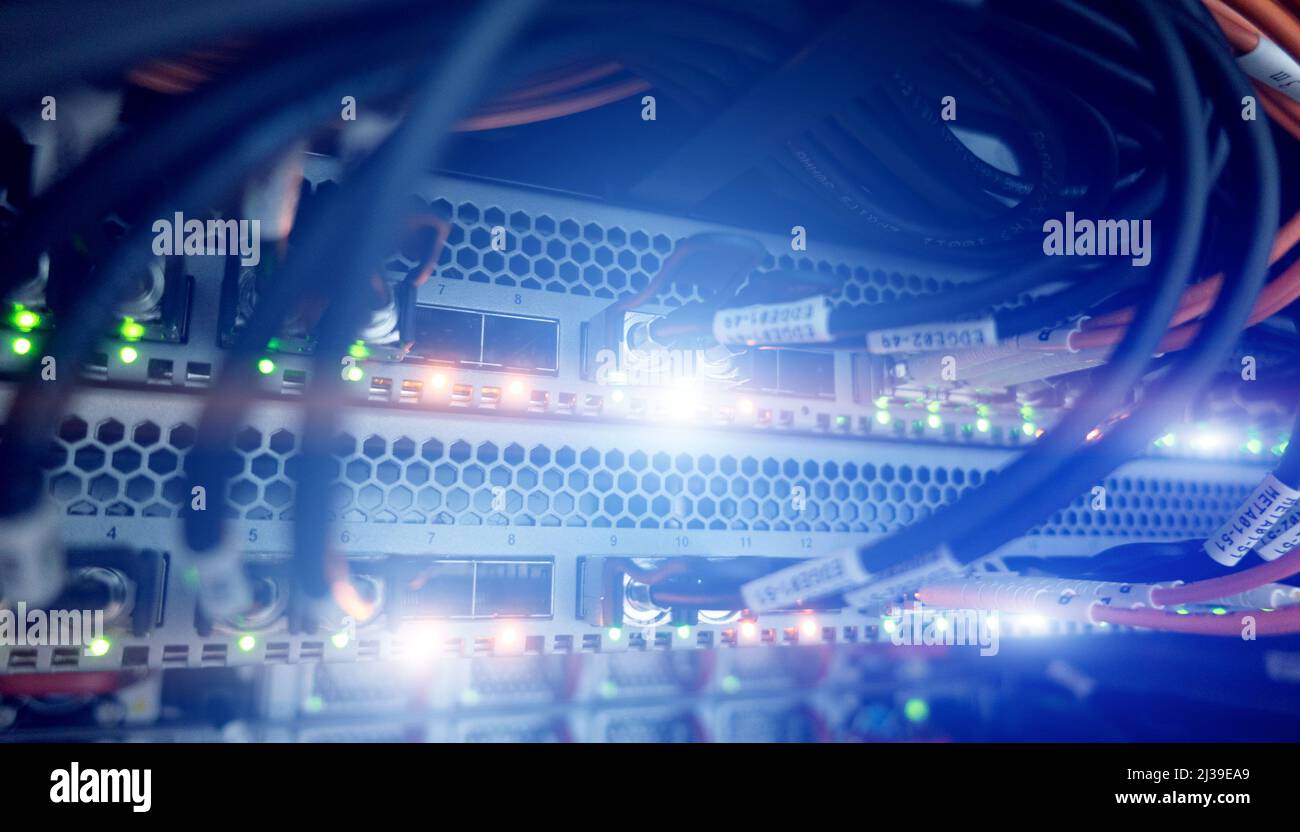Background close up of server cabinet. Data center Stock Photo - Alamy