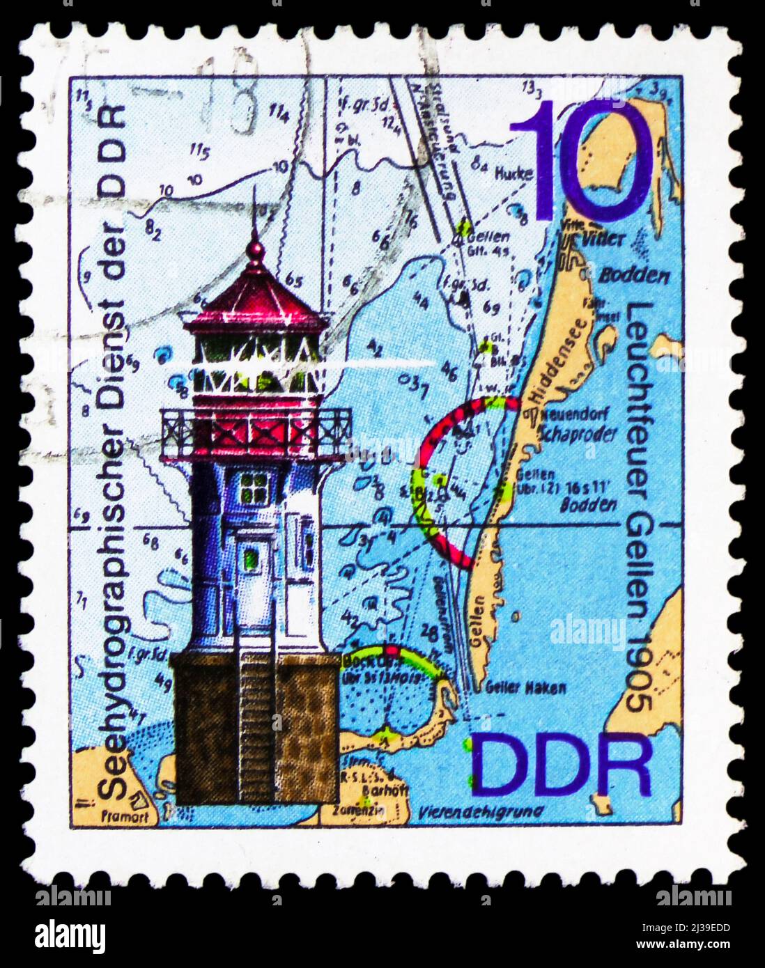 MOSCOW, RUSSIA - MARCH 26, 2022: Postage stamp printed in Germany shows ...