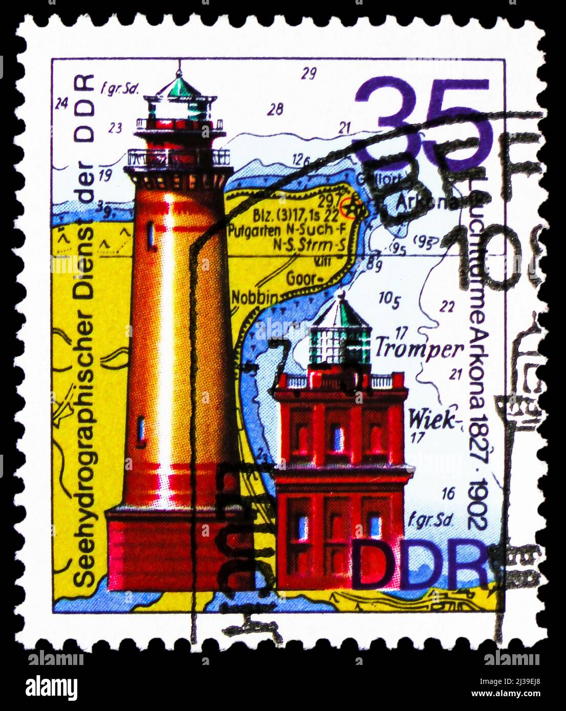 MOSCOW, RUSSIA - MARCH 26, 2022: Postage stamp printed in Germany shows ...