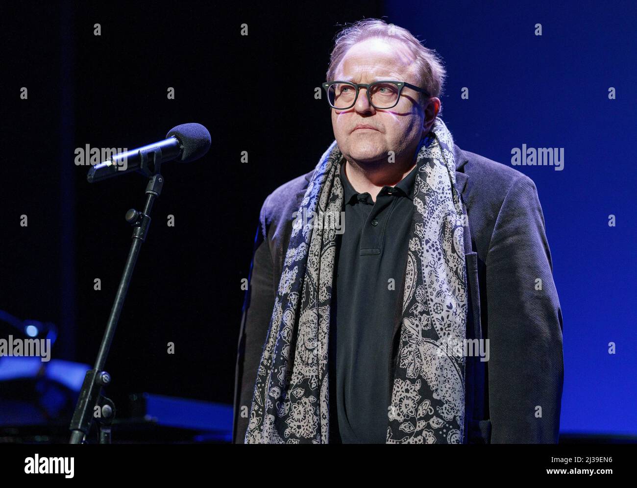 Hamburg, Germany. 06th Apr, 2022. Gustav Peter Wöhler, singer, is on ...