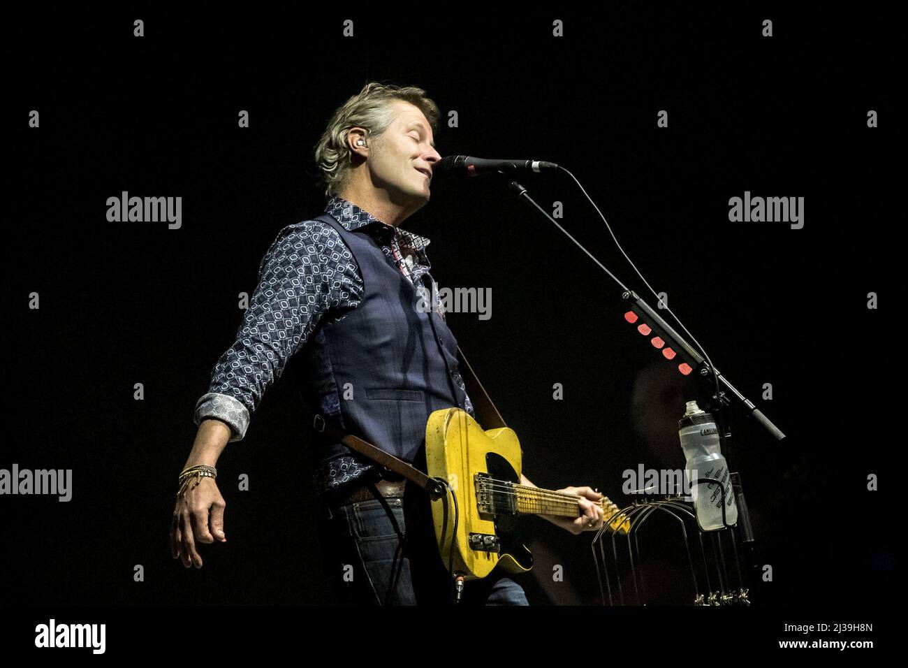 Jim Cuddy, member of the Canadian country rock band Blue Rodeo performs ...