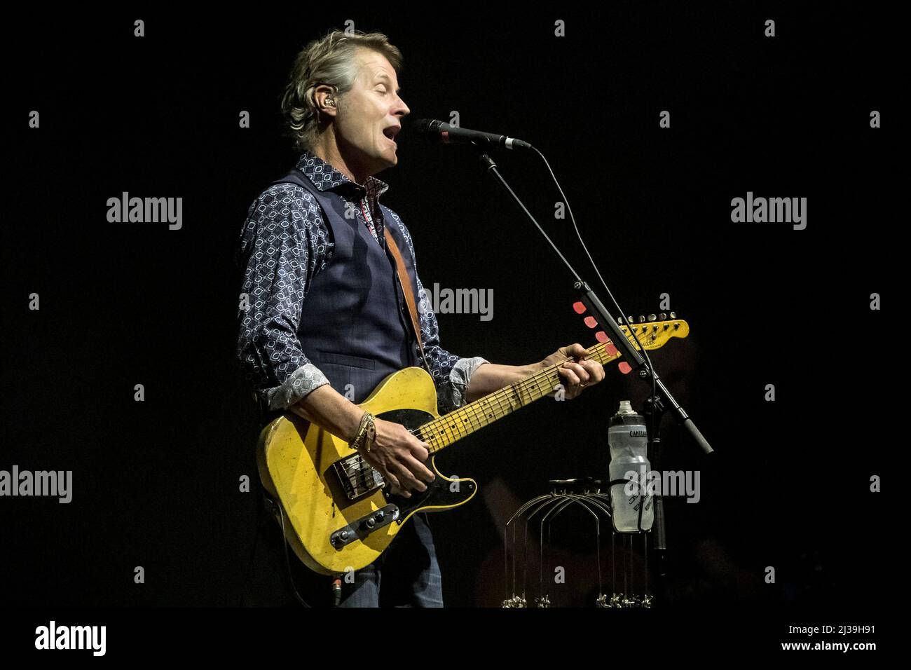 Jim Cuddy, member of the Canadian country rock band Blue Rodeo performs ...