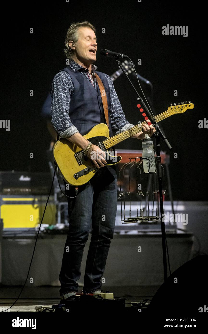 Jim Cuddy, member of the Canadian country rock band Blue Rodeo performs ...