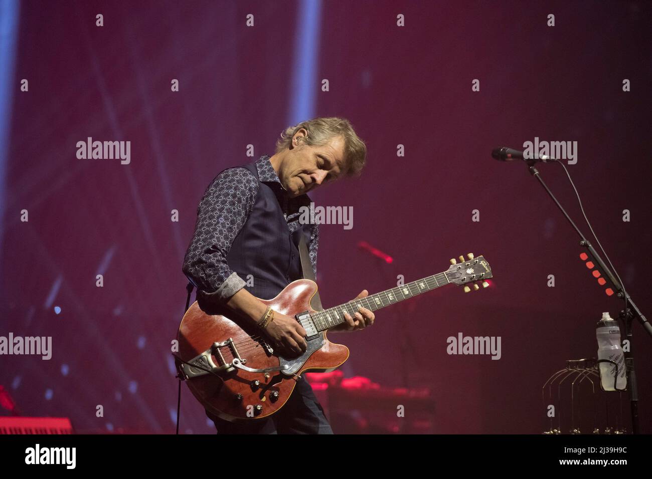 Jim Cuddy, member of the Canadian country rock band Blue Rodeo performs ...