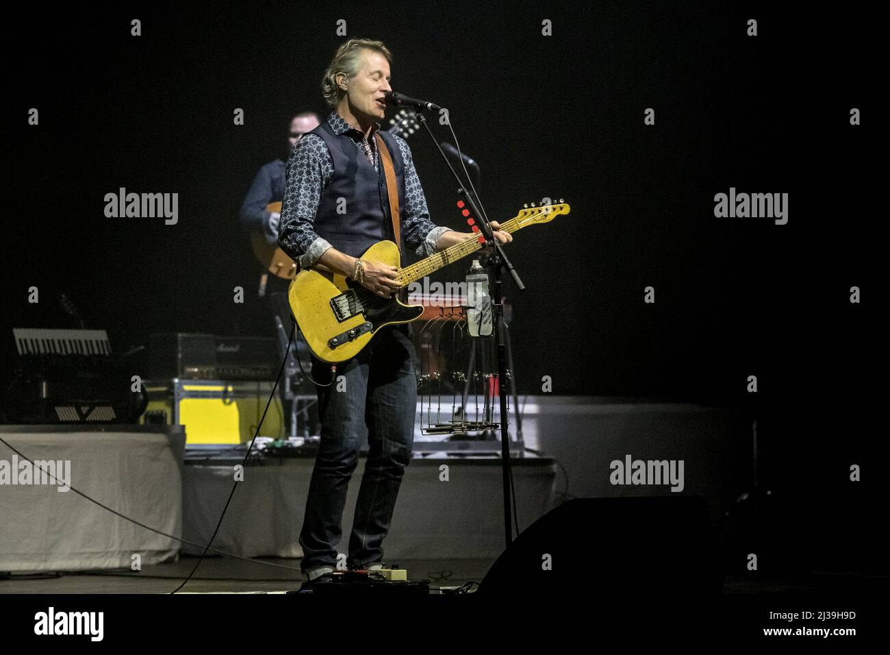 Jim Cuddy, member of the Canadian country rock band Blue Rodeo performs ...