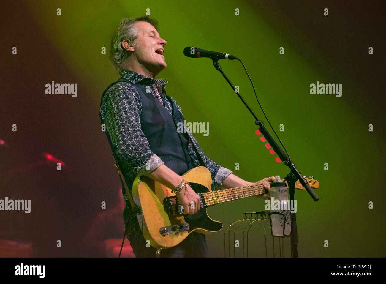 Jim Cuddy, member of the Canadian country rock band Blue Rodeo performs ...
