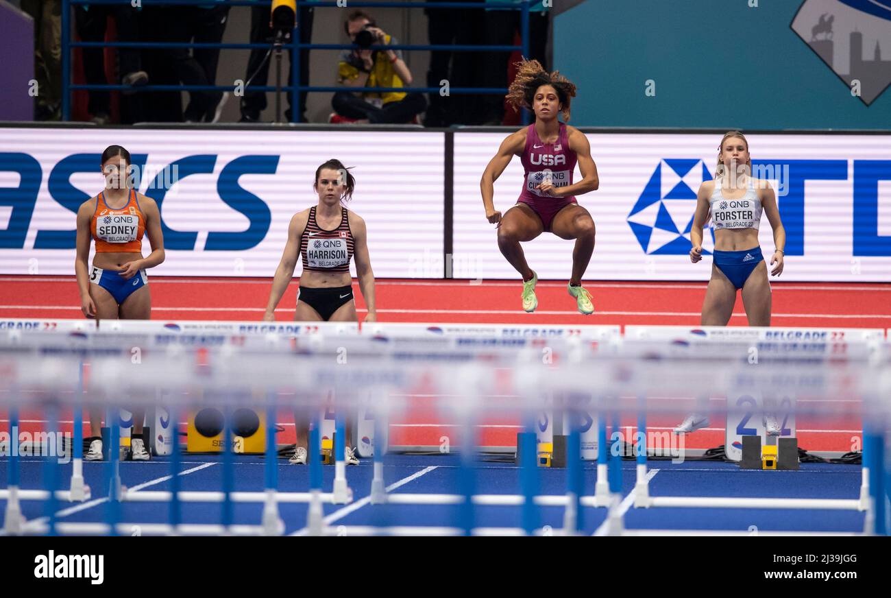 Zoë Sedney, Michelle Harrison, Gabriele Cunningham and Viktória Forster ...