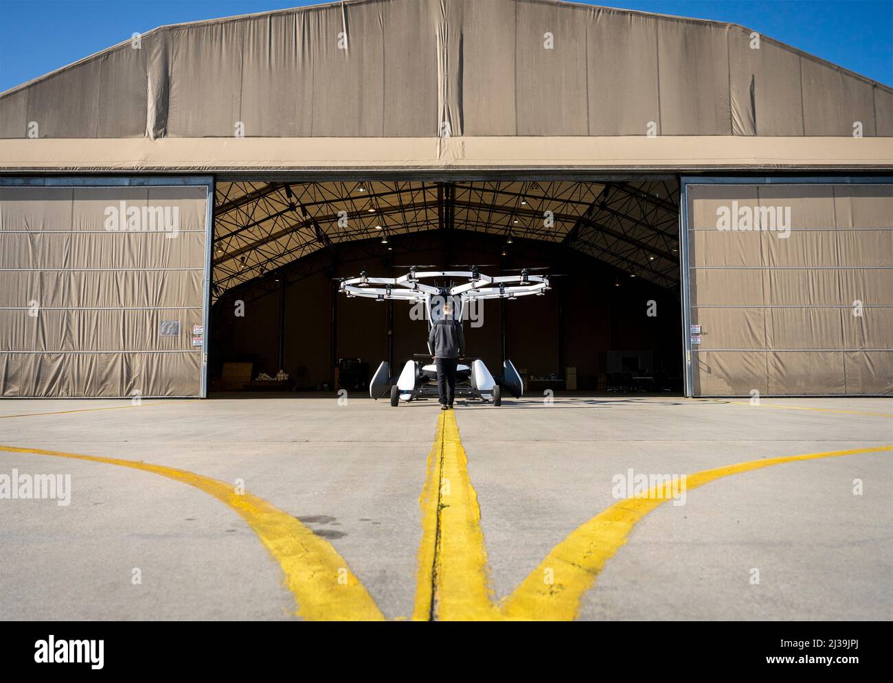 Elgin AFB, United States of America. 04 April, 2022. Brad Bollig, a ...