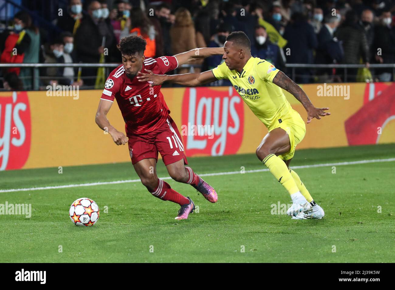 April 6, 2022, Villarreal, Italy: Villarreal, Italy, Estadio de la ...