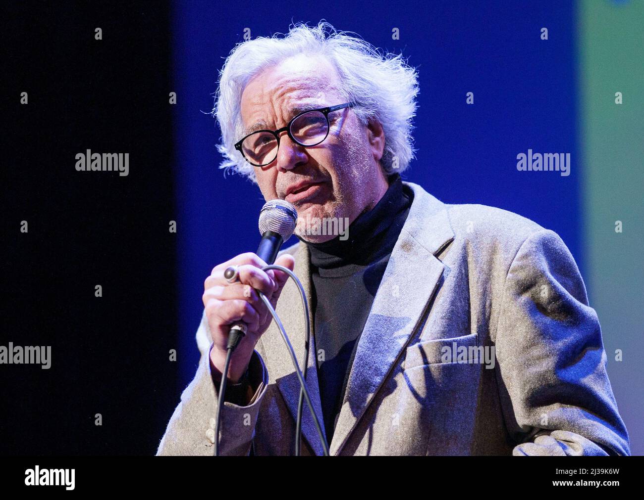 Hamburg, Germany. 06th Apr, 2022. Stefan Gwildis, singer, is on stage ...