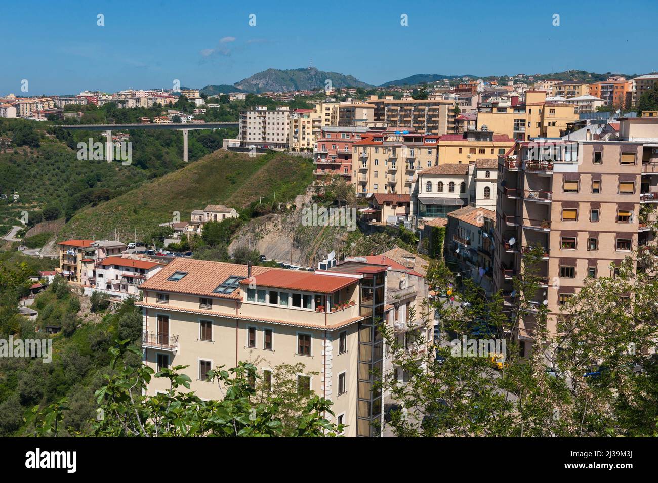 Catanzaro, Italy 09/05/2016: city view. ©Andrea Sabbadini Stock Photo ...