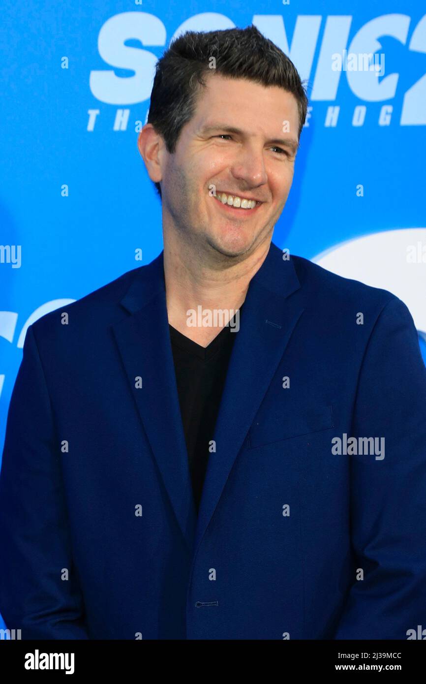 Los Angeles, CA. 5th Apr, 2022. Jeff Fowler at arrivals for SONIC THE ...