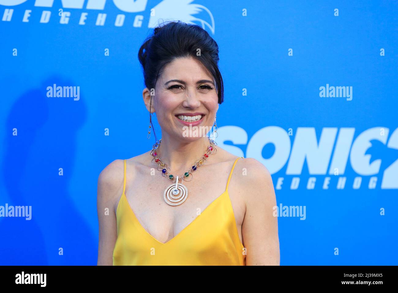 LOS ANGELES - APR 5: Colleen O'Shaughnessey at the Sonic The Hedgehog 2 ...