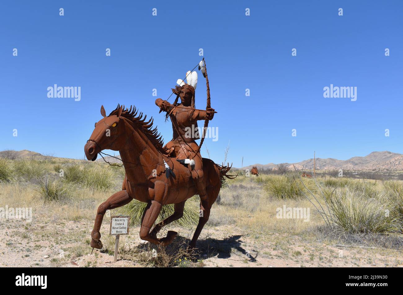 Rattle Snake Ranch Benson AZ Stock Photo - Alamy