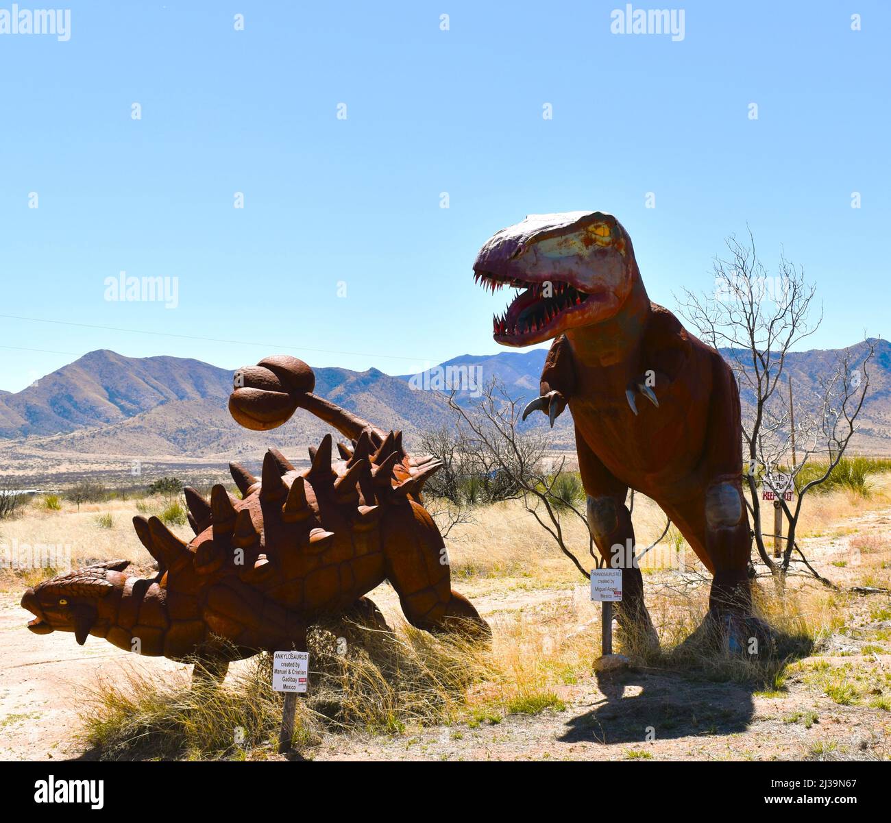 Rattle Snake Ranch Benson AZ Stock Photo - Alamy