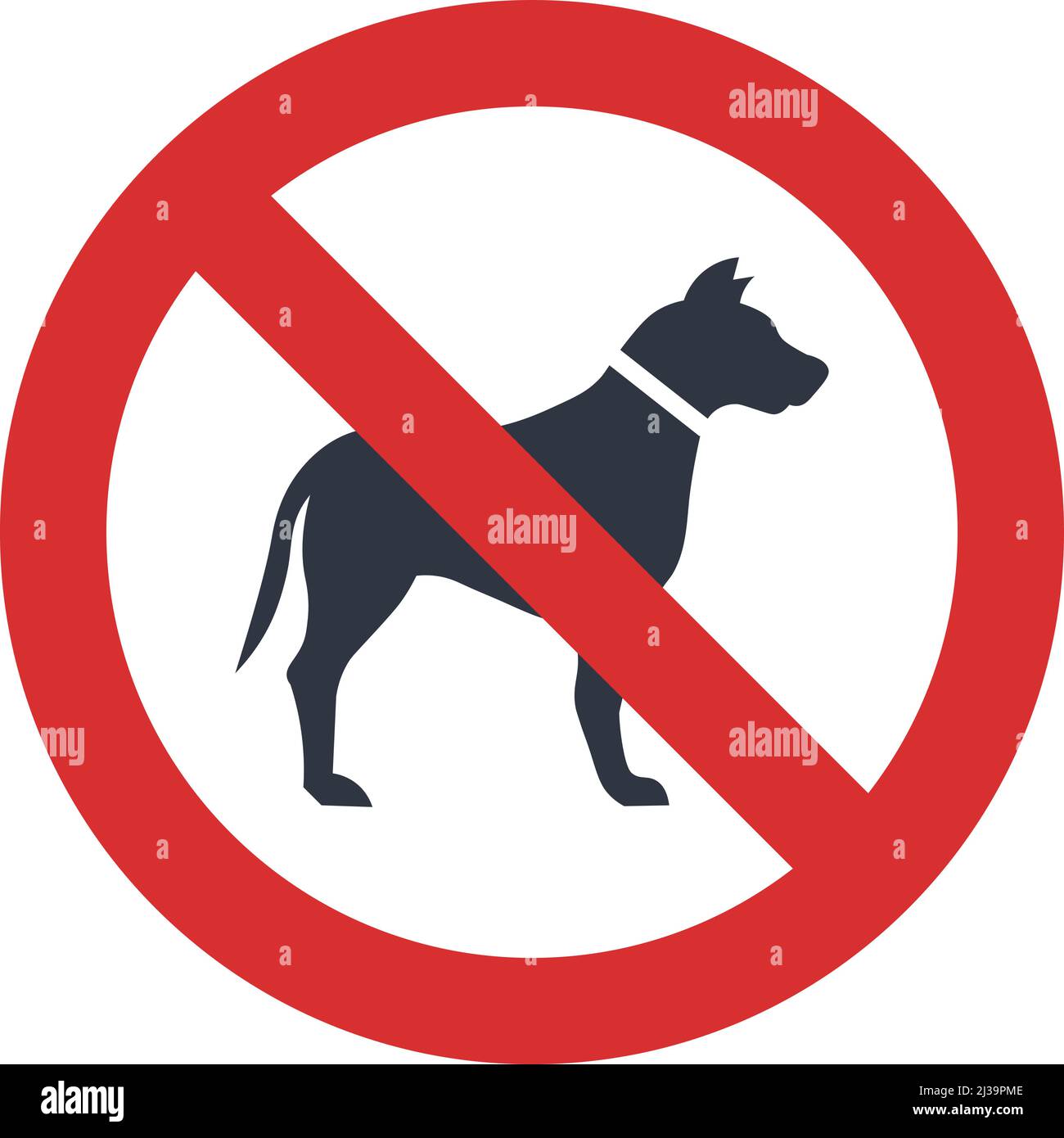 No dogs allowed sign Stock Vector Images - Alamy