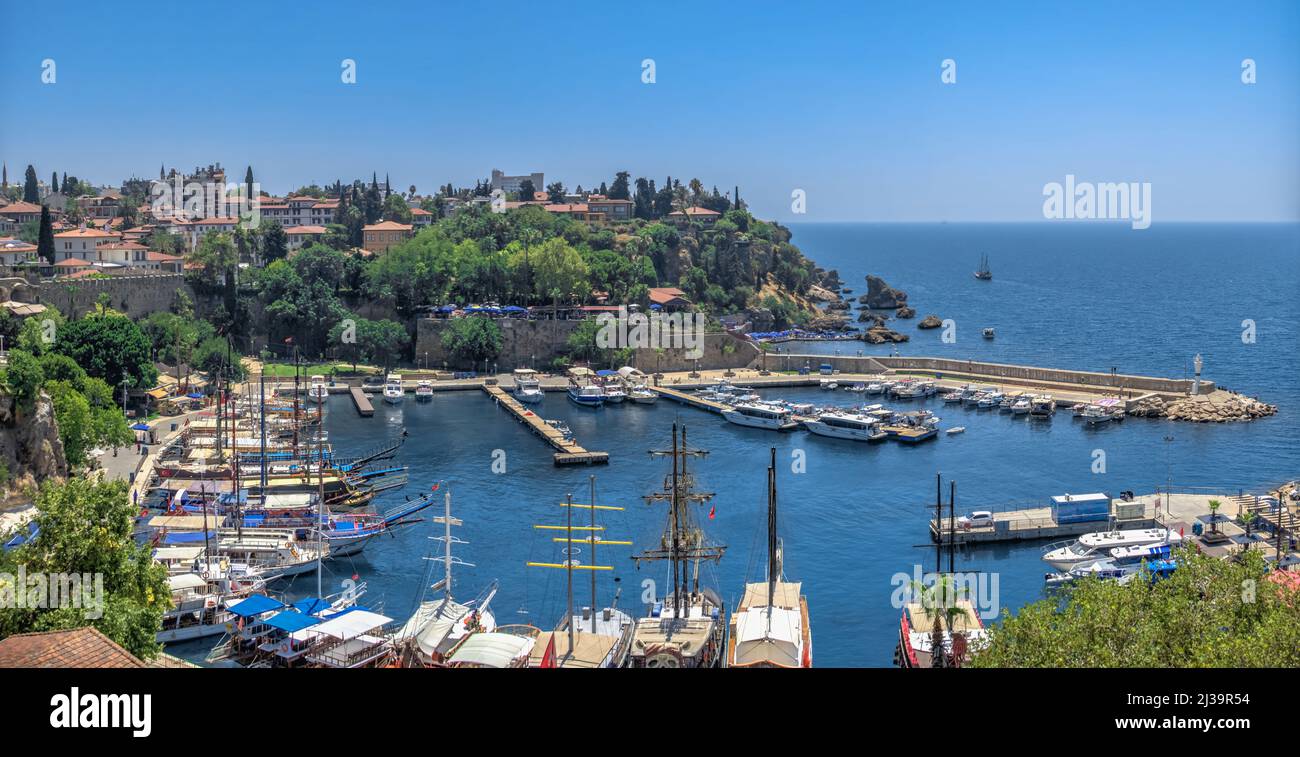 Roman harbor in Antalya, Turkey Stock Photo - Alamy