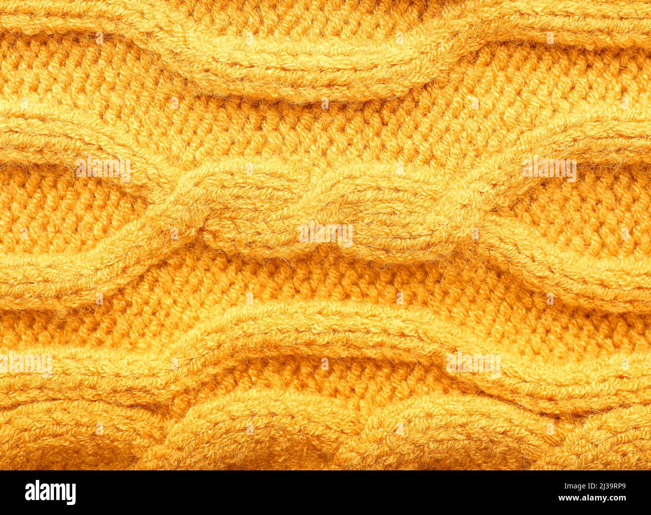 Texture of yellow knitted clothes, closeup Stock Photo - Alamy