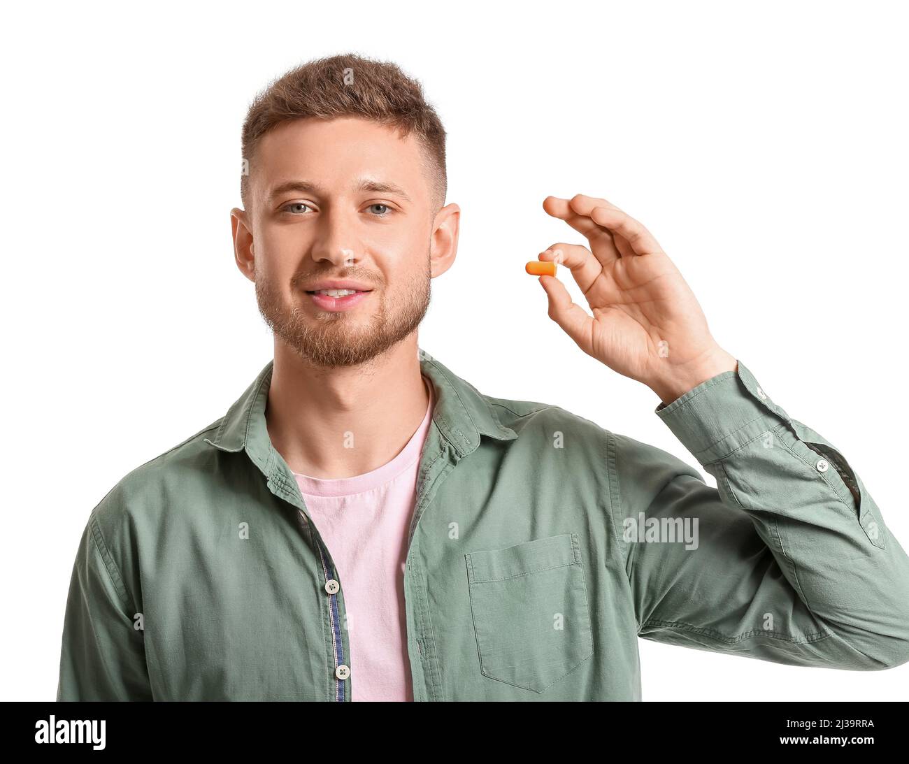 Plugging ear hi-res stock photography and images - Alamy