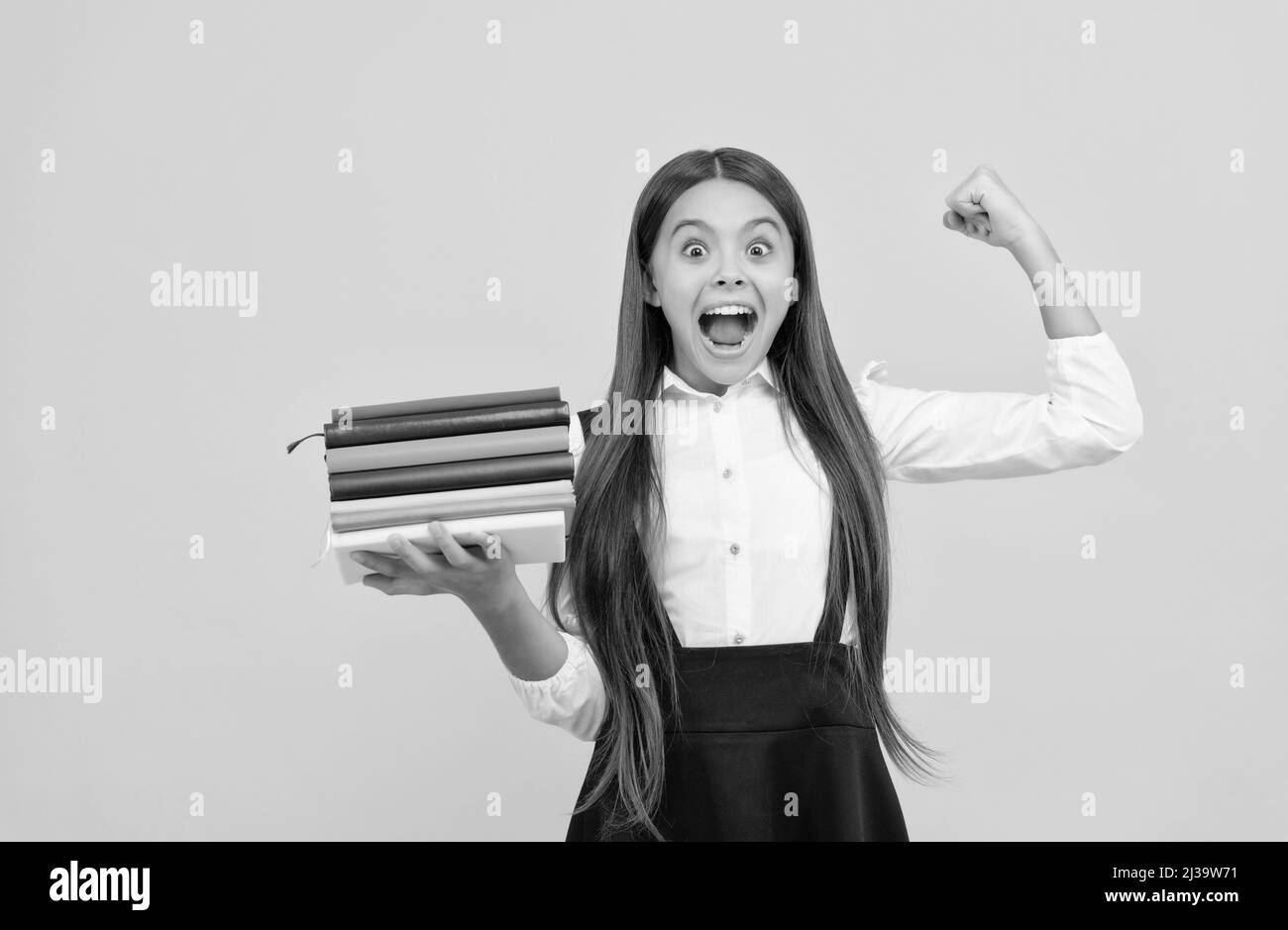 Stack books in school Black and White Stock Photos & Images - Alamy