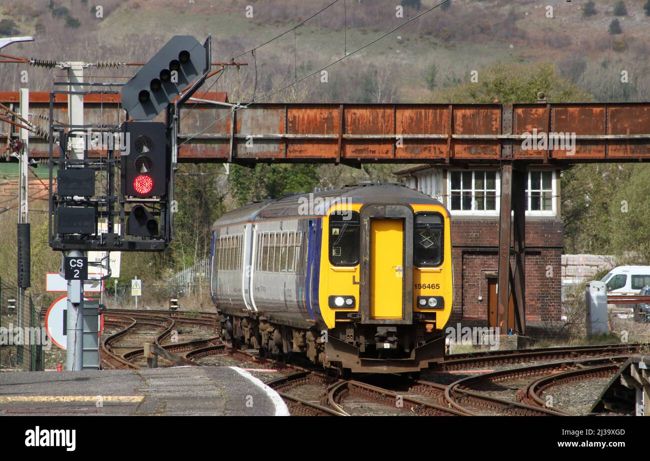 Northern Trains class 156 super sprinter dmu, unit number 156465 ...