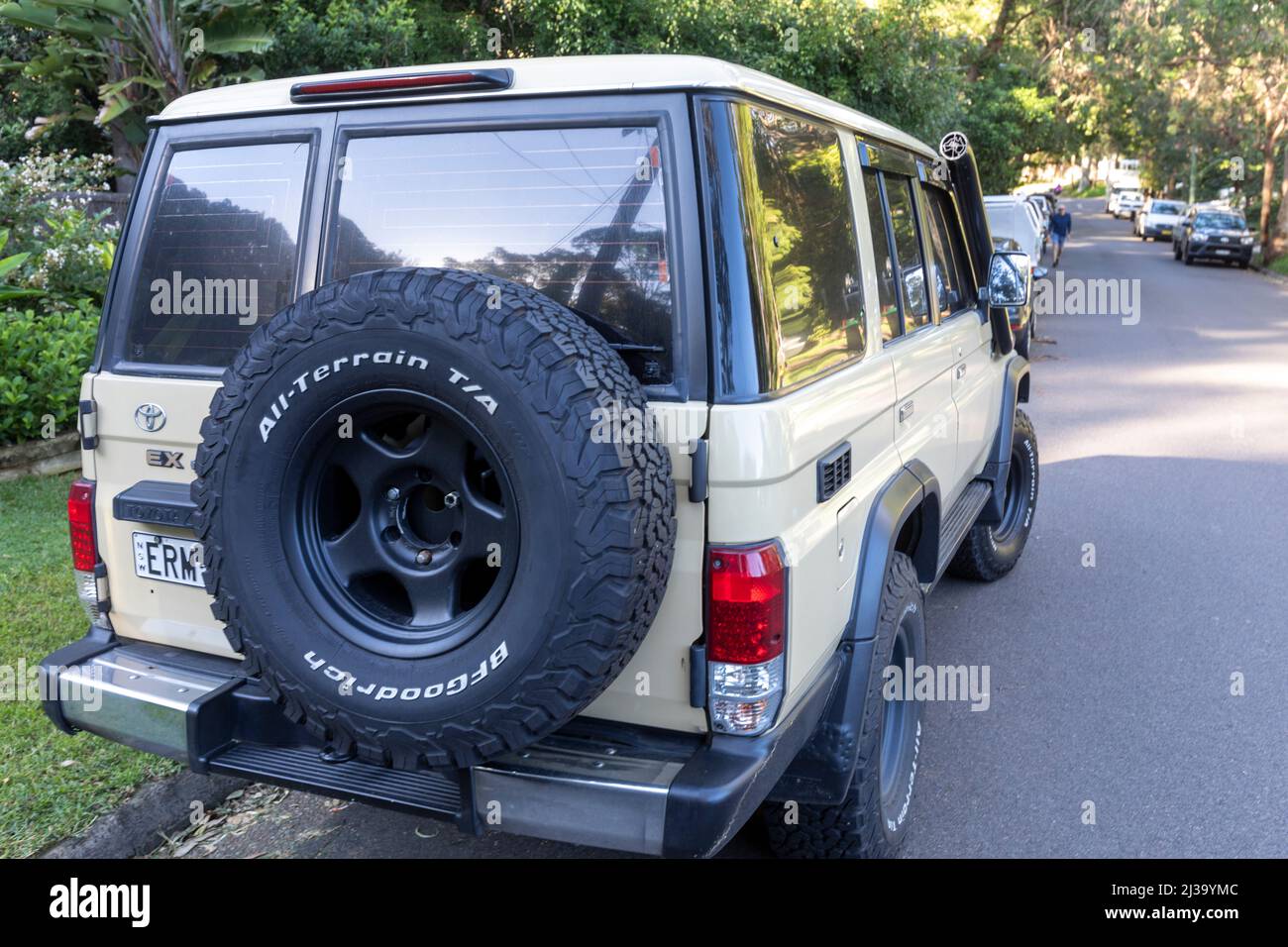 Toyota landcruiser beige hi-res stock photography and images - Alamy
