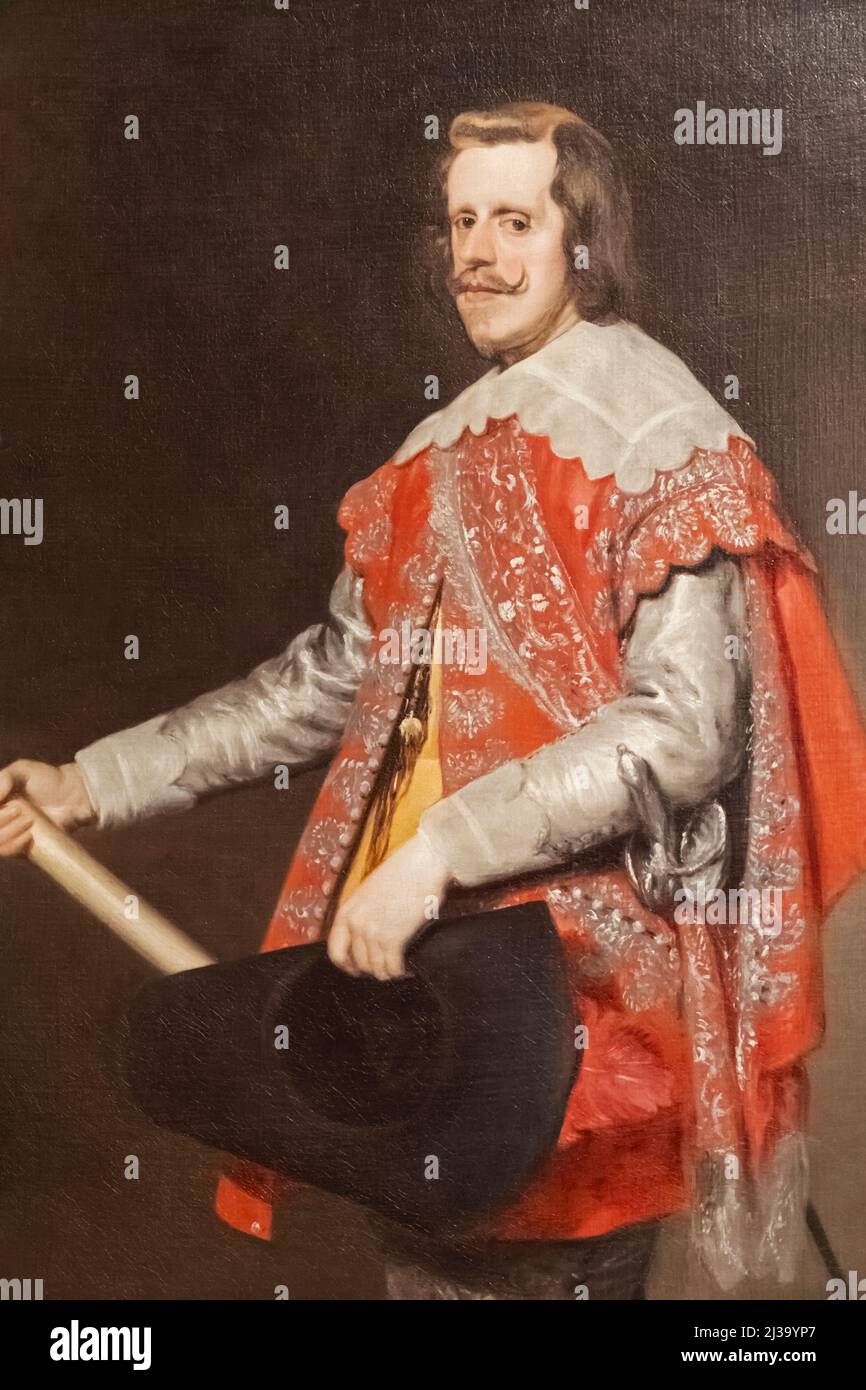 Portrait of king philip iv of spain diego velázquez hi-res stock ...