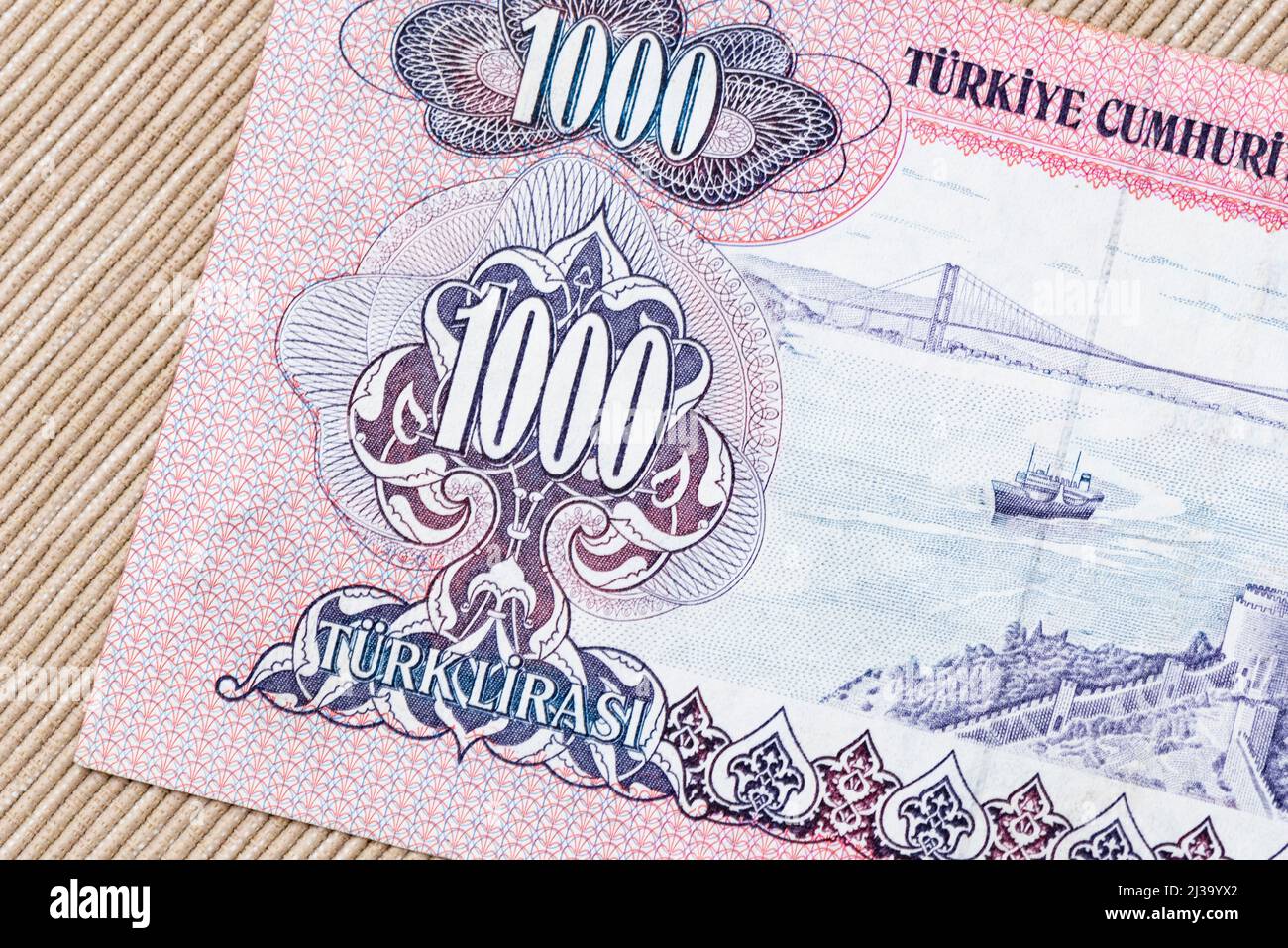 Close-up mixed liras banknotes old turkish lira around 1970's Stock ...