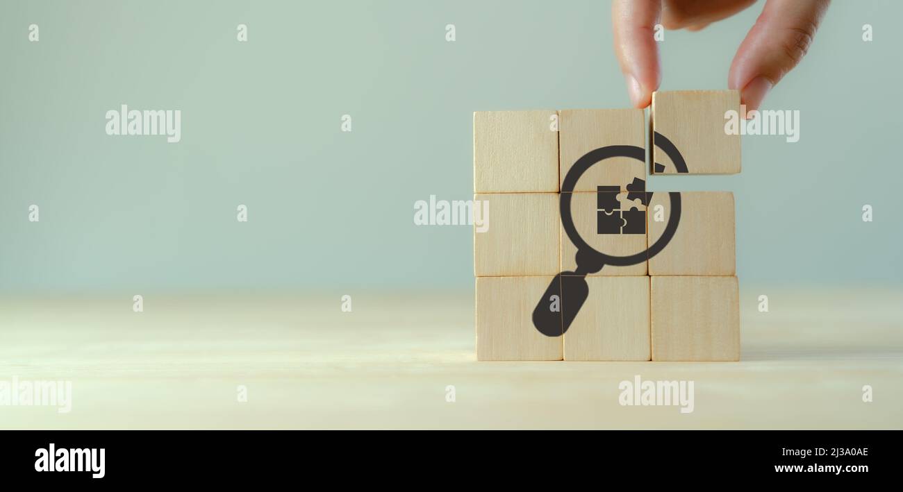 Finding solutions concept. Business problem solving, make decision. New ...