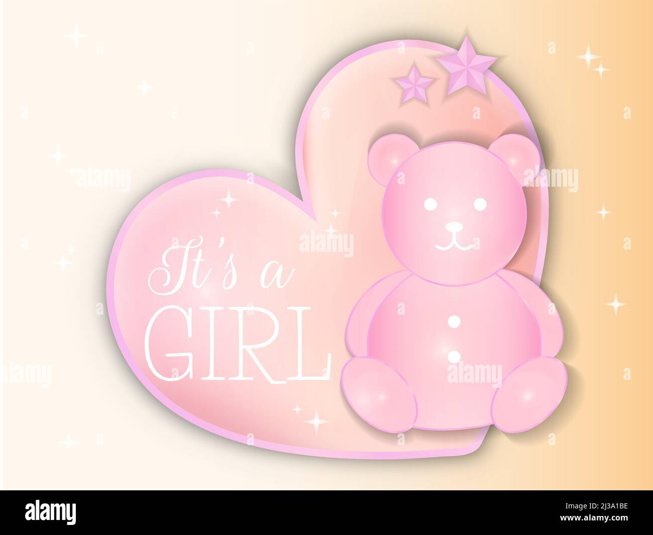 Gender reveal pink or blue background Stock Vector Images - Alamy