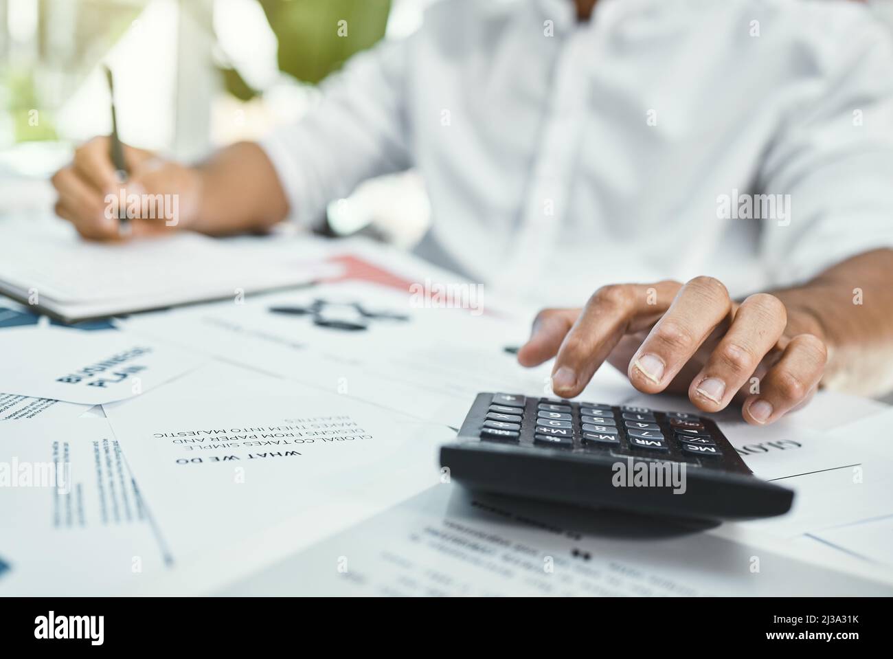 When things add up, that when you know youre doing good. Cropped shot ...