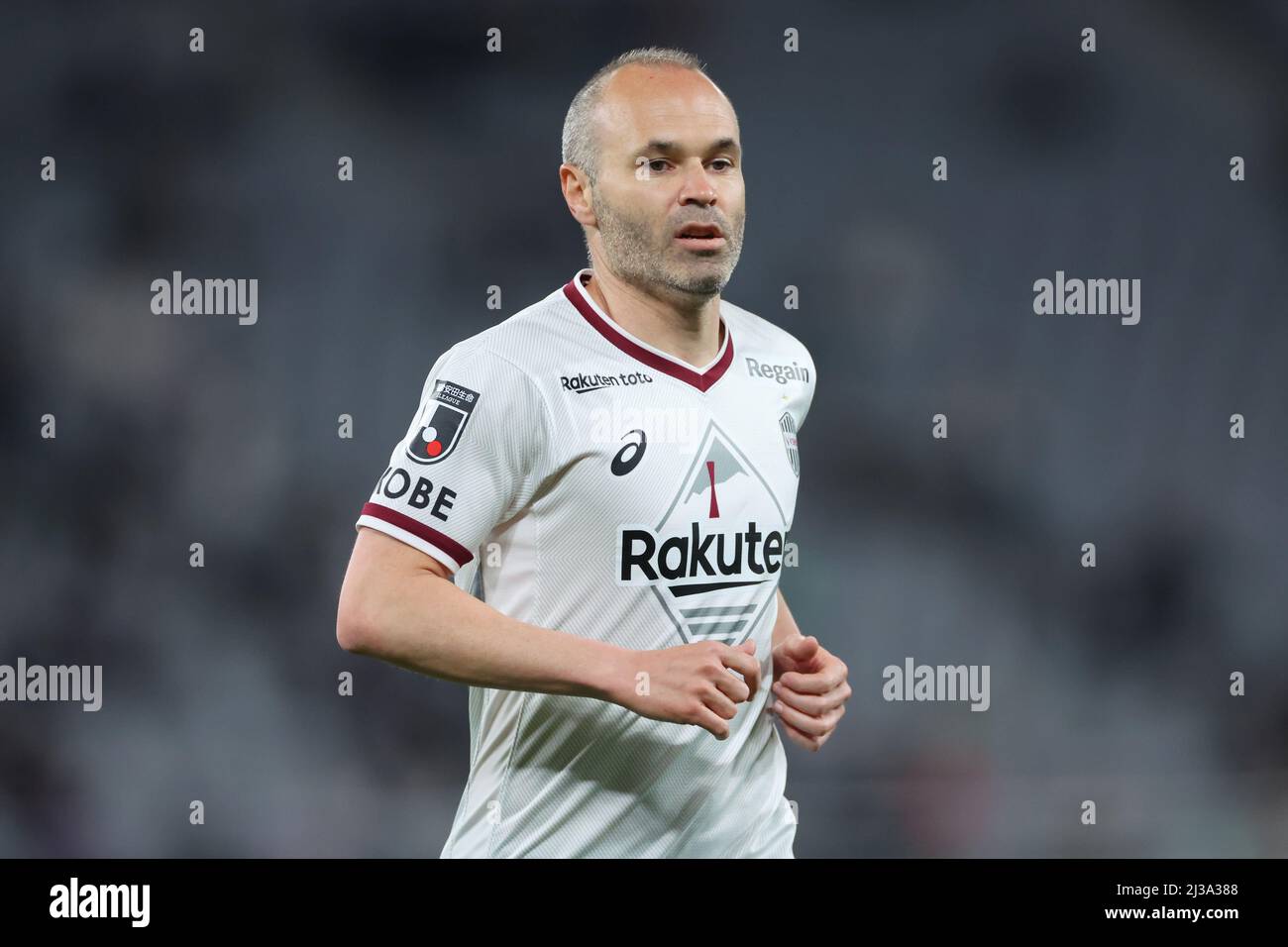 Ajinomoto Stadium, Tokyo, Japan. 6th Apr, 2022. Andres Iniesta (Vissel ...